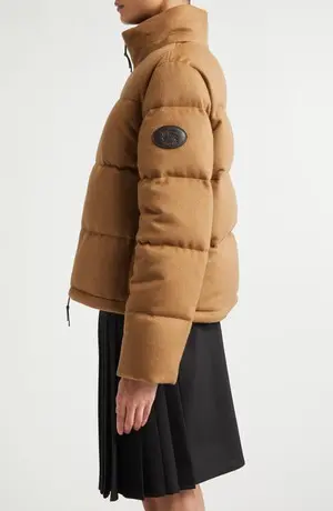 Burberry Ambleside Cashmere Down Puffer Jacket