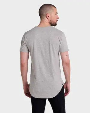 BLANCO CLOTHING Scoop T-shirt Supima - Heather Grey