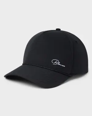 LEFT DASH HAT Left Dash Blanco Cap Black With Black Rope