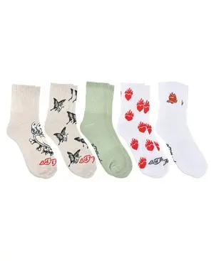 Ed Hardy 5-pack Mid Crew Socks