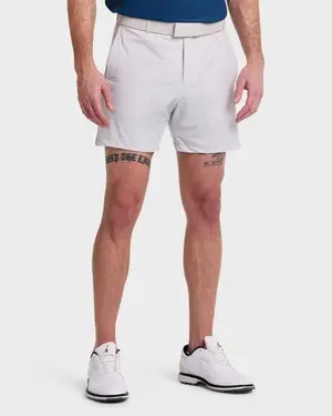 BLANCO CLOTHING Tailored Athletic Fit Golf Short - Seal Grey