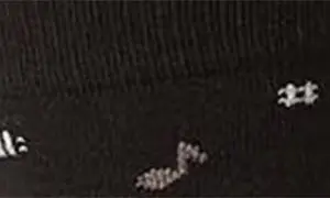 MEMOI Assorted 2-pack Crew Socks - Black-black