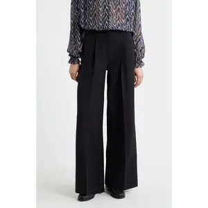 Hugo Boss Tiwi Pleated Wide Leg Trousers
