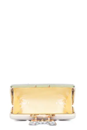 LAUREN LORRAINE Rectangular Embellished Clutch