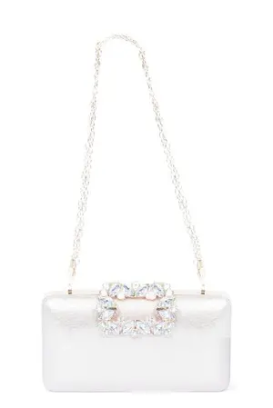 LAUREN LORRAINE Rectangular Embellished Clutch
