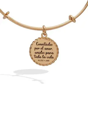 ALEX AND ANI Mamá Charm Bangle Bracelet