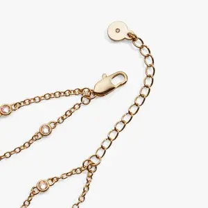ALEX AND ANI Mamá Infinity Adjustable Chain Bracelet - Gold