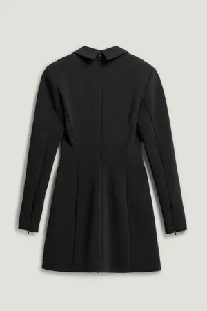 NOCTURNE Tailored Collar Mini Dress