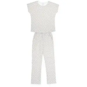 LILA AND HAYES Marcia Pajama Pant Set - Nutcracker Stripe
