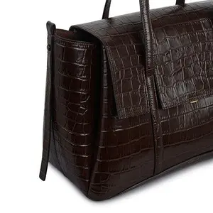 RADLEY The Chancery Faux Croc Flapover Shoulder Bag