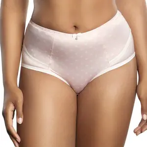 Parfait Charlotte High Waist Brief - Petal Pink Dot