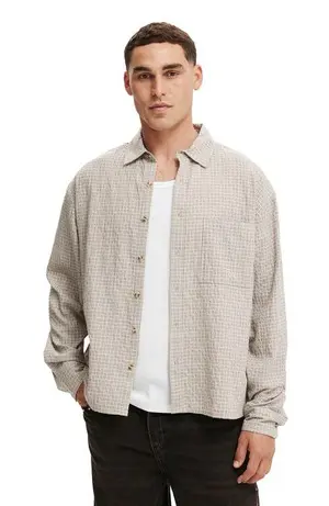 Cotton On Single Breasted Overshirts For Men