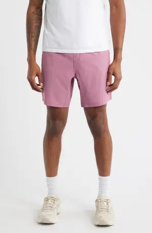 SANTO STUDIO Tempo Tech Shorts - Rose