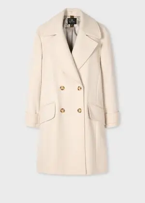 Paul Smith Wool-cashmere Double-breasted Coat