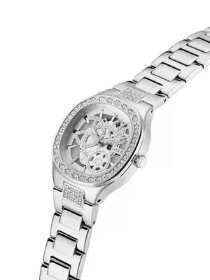 Guess Analogue 32mm Watch With Crystal Embellishment