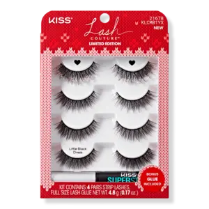 Kiss Lash Couture Holiday False Lashes Little Black Dress - One-color