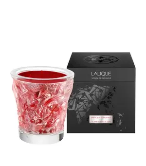 Lalique Voyage Merles Et Raisins Candle - Clear