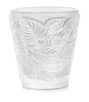 Lalique Feuilles Votive - Clear