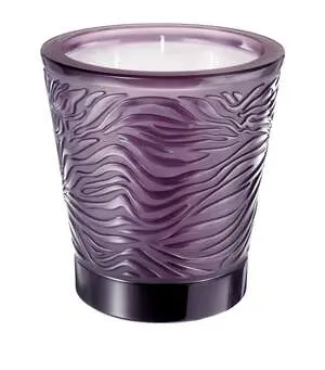 Lalique Mirage Voyage Scented Candle - Purple