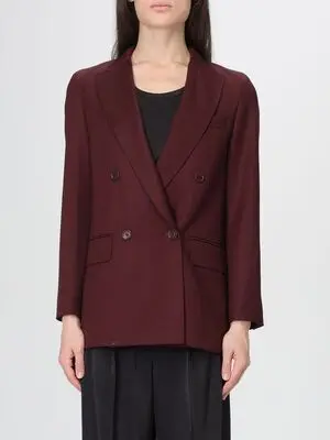Max Mara Tailored Jacket - Burgundy