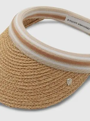 Helen Kaminski Straw Visor - Natural