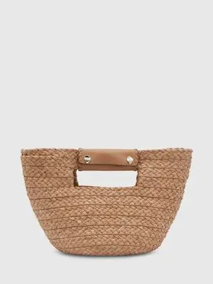 Helen Kaminski Mini Raffia Handheld Bag