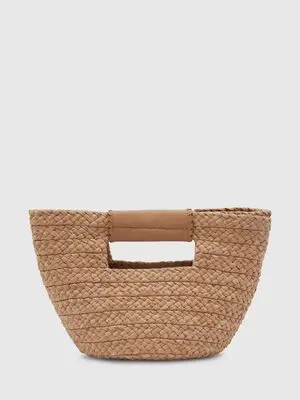 Helen Kaminski Mini Raffia Handheld Bag