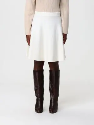 Max Mara A-line Skirt - Pearl