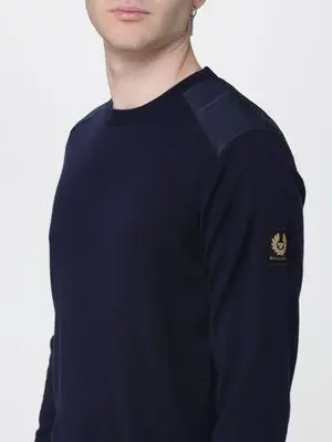 Belstaff Crew Neck Sweater - Navy