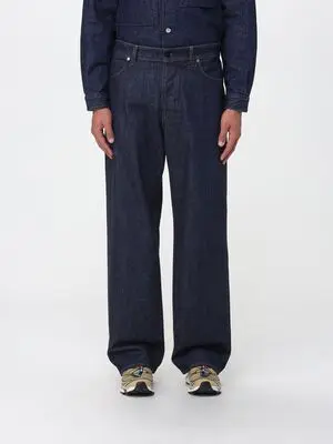Stone Island Straight Cotton Jeans - Denim