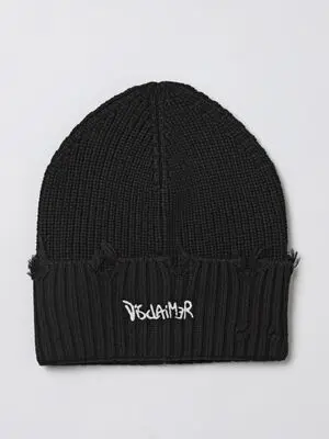 DISCLAIMER Ribbed Beanie - Black