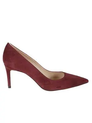 STUART WEITZMAN STUART POWER 75 PUMPS - Red