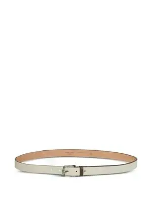 Giorgio Armani Rectangular-buckle Belt - Neutrals