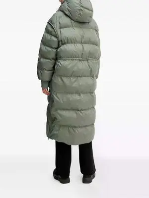Adidas By Stella McCartney Hooded Drawstring Padded Coat