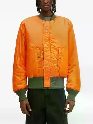 NO PROBLEMO Zip-fastening Bomber Jacket