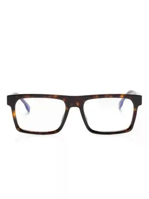 Carrera Eyewear Square Frame Glasses - Brown