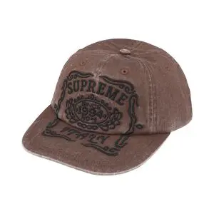 Supreme Italy 6-panel Cap - Brown