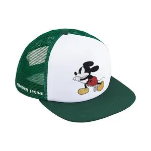 Supreme X Number Ine X Mickey Mouse 5-panel Mesh Back Hat - Green