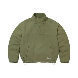 Supreme Polartec Shearling Reversible Pullover - Green