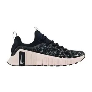 Nike Free Metcon Se Metallic Silver Sneakers - Black