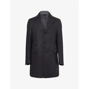 Corneliani Notched Lapel Coats For Men