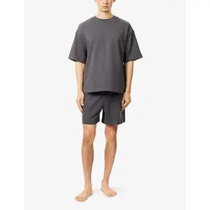 Calvin Klein Icon Short-sleeve Cotton-jersey Set
