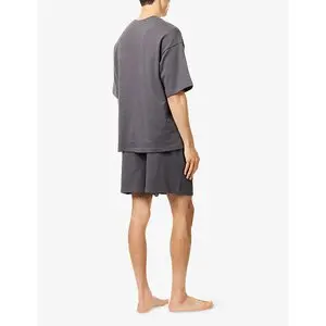 Calvin Klein Icon Short-sleeve Cotton-jersey Set