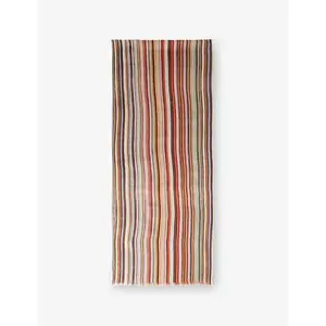 Paul Smith Painted-stripe Wool Scarf - Multicolour
