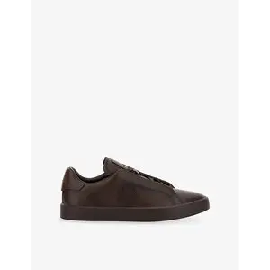 Boggi Milano Essence Leather Low-top Trainers