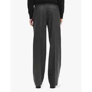 The Kooples Stretch Wool-blend Trousers