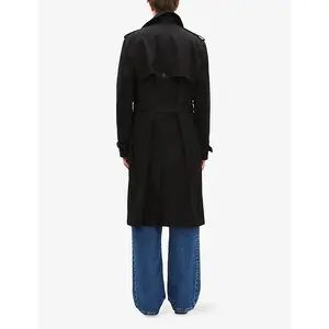 The Kooples Cotton Double-breasted Trench Coat