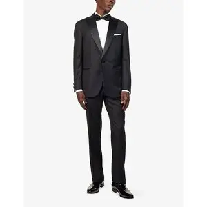 Corneliani Notched-collar Single-breasted Wool Tuxedo Suit