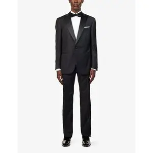 Corneliani Notched-collar Single-breasted Wool Tuxedo Suit
