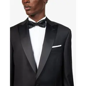Corneliani Notched-collar Single-breasted Wool Tuxedo Suit